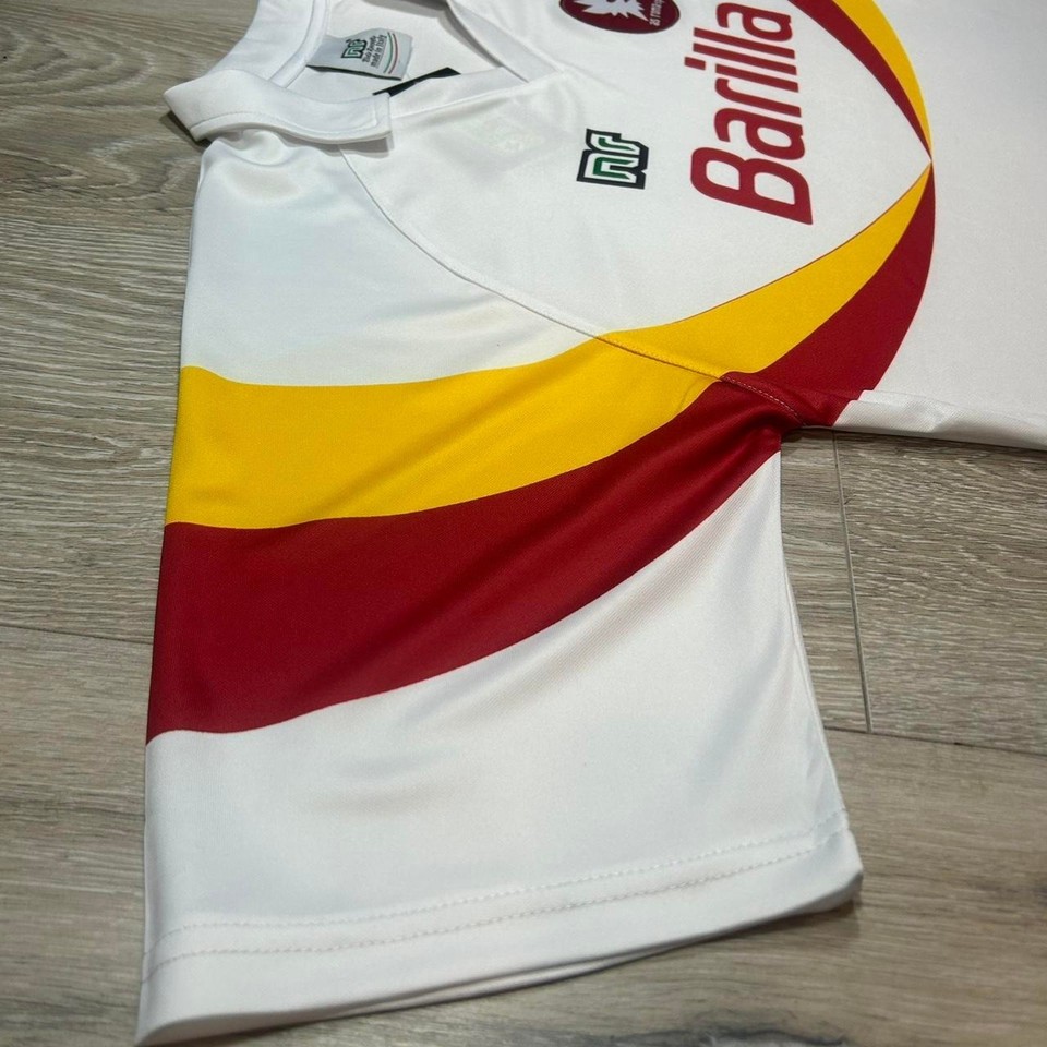 XXL AS Roma Away 90/91 Retro Jersey | eBay