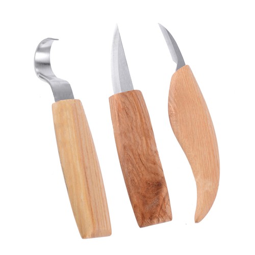 3 Pcs Stainless Steel Engraving Knife Set Scribing Tools for Wood Gouge ...