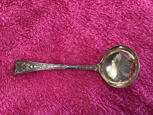 Antique Silver Sieve Spoon Ladel Small Vintage Item | eBay UK
