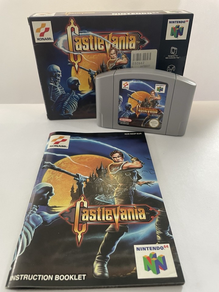 Castlevania Nintendo 64 / TOP / RAR / CIB / N64 OVP / | eBay UK