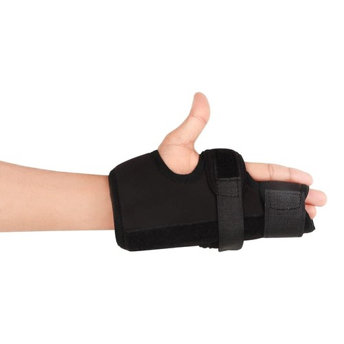 Boxer Finger Splint-Padded Support Brace with Removable Splint for ...