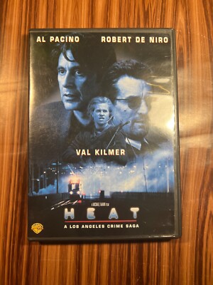 Heat DVD Al Pacino Robert De Niro Val Kilmer Jon Voight Tom Sizemore ...