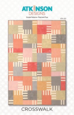 Crosswalk Quilt Pattern by Atkinson designs | eBay