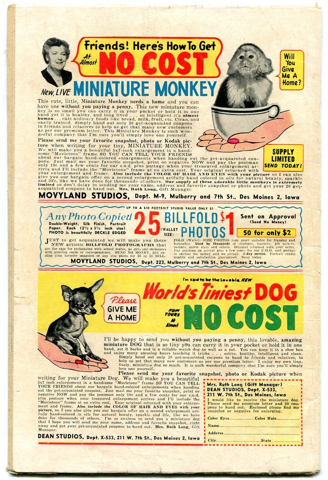 Marvin Mouse #1 1957 - Atlas -VG- - Comic Book | eBay