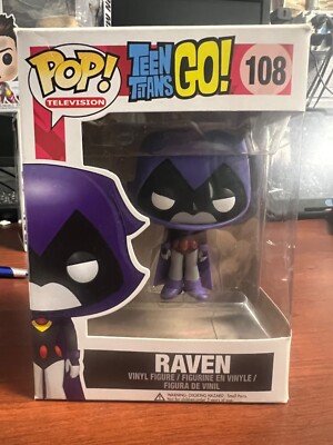 Funko Pop! Vinyl: DC Universe - Raven #108 Teen Titans Go 849803038922 ...