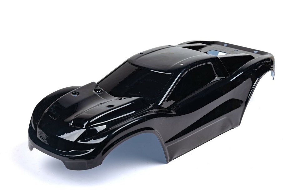 Custom Body Black Style for Traxxas 1/10 Rustler BL-2S Truck Shell ...