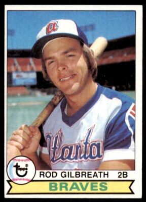 1979 Topps Baseball Card Rod Gilbreath Atlanta Braves #572 | eBay