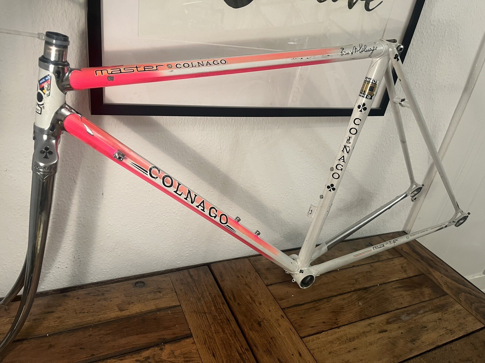 Colnago Master 2.Gen frame roadbike Campagnolo Record De Rosa beautiful ...