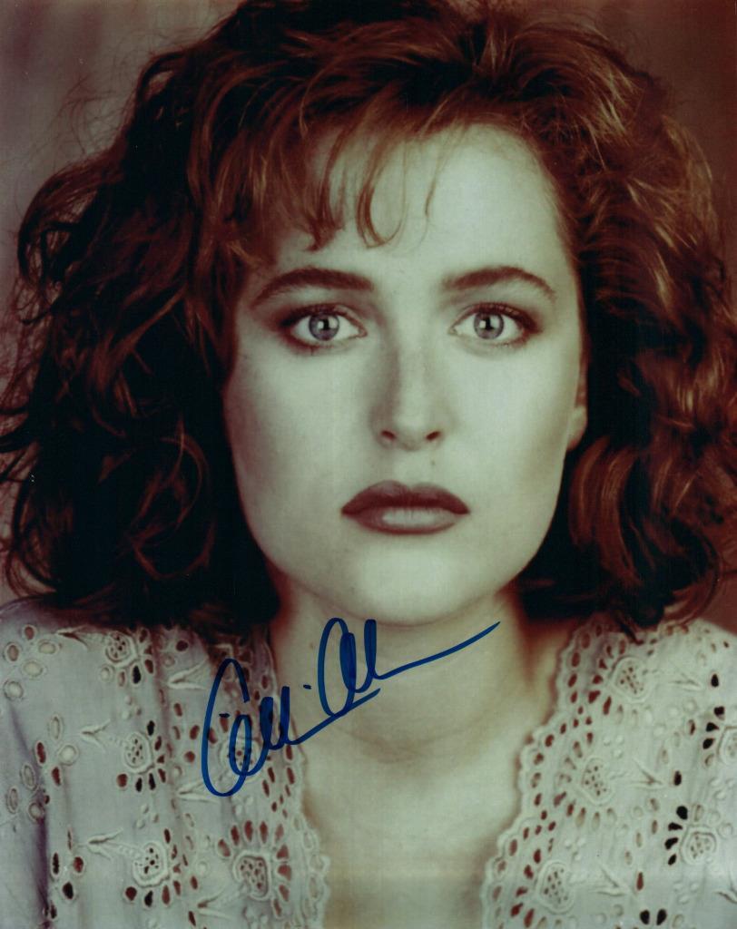 Gillian Anderson Autographed 8x10 Photo signed Picture + COA | eBay