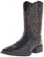 Ariat 10016292 Sport Western Wide Square Toe 11" Black Deertan Riding ...