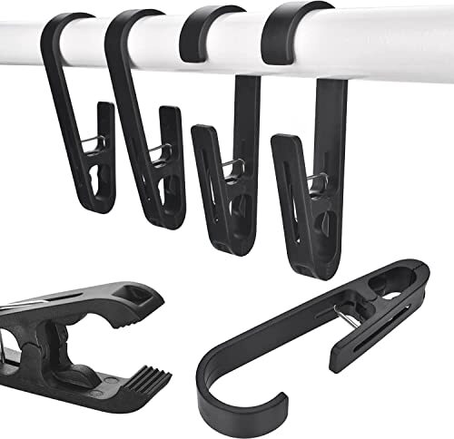 4pcs Laundry Hooks Clips Hanger Laundry Clips With Hooks Closet ...
