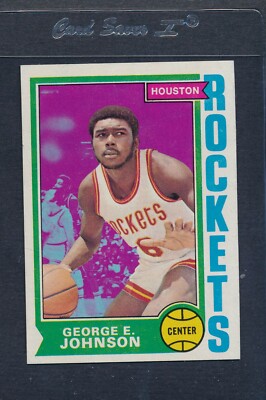 1974/75 Topps #054 George E. Johnson Rockets NM/MT *1586 | eBay