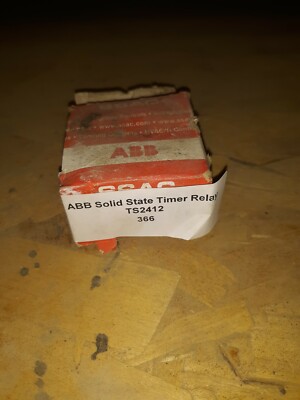 TS2412 366 ABB Solid State Timer Relay | eBay
