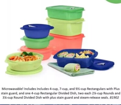 Tupperware Crystalwave Set Rectangular Container New | eBay