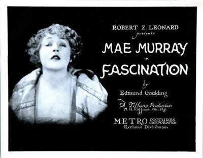 Fascination Poster Mae Murray 1922 Old Movie Photo | eBay Australia