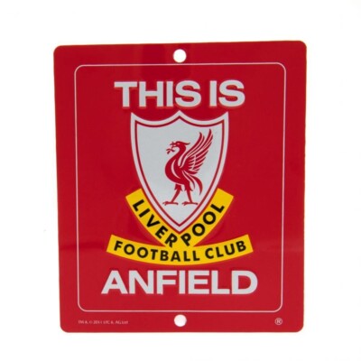 Liverpool FC Official This is Anfield Sign Small TIA LFC Gift | eBay