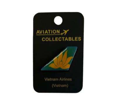 13357 VIETNAM AIRLINES TAIL PIN TAIL FIN LAPEL PIN BADGE - AVIATION ...