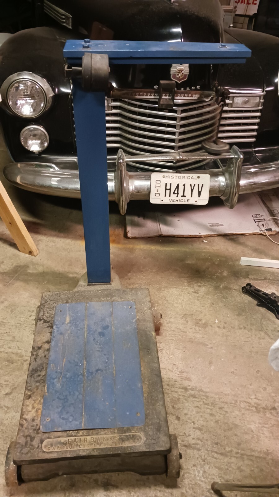 Fairbanks Morse 1000lb Platform scale | eBay