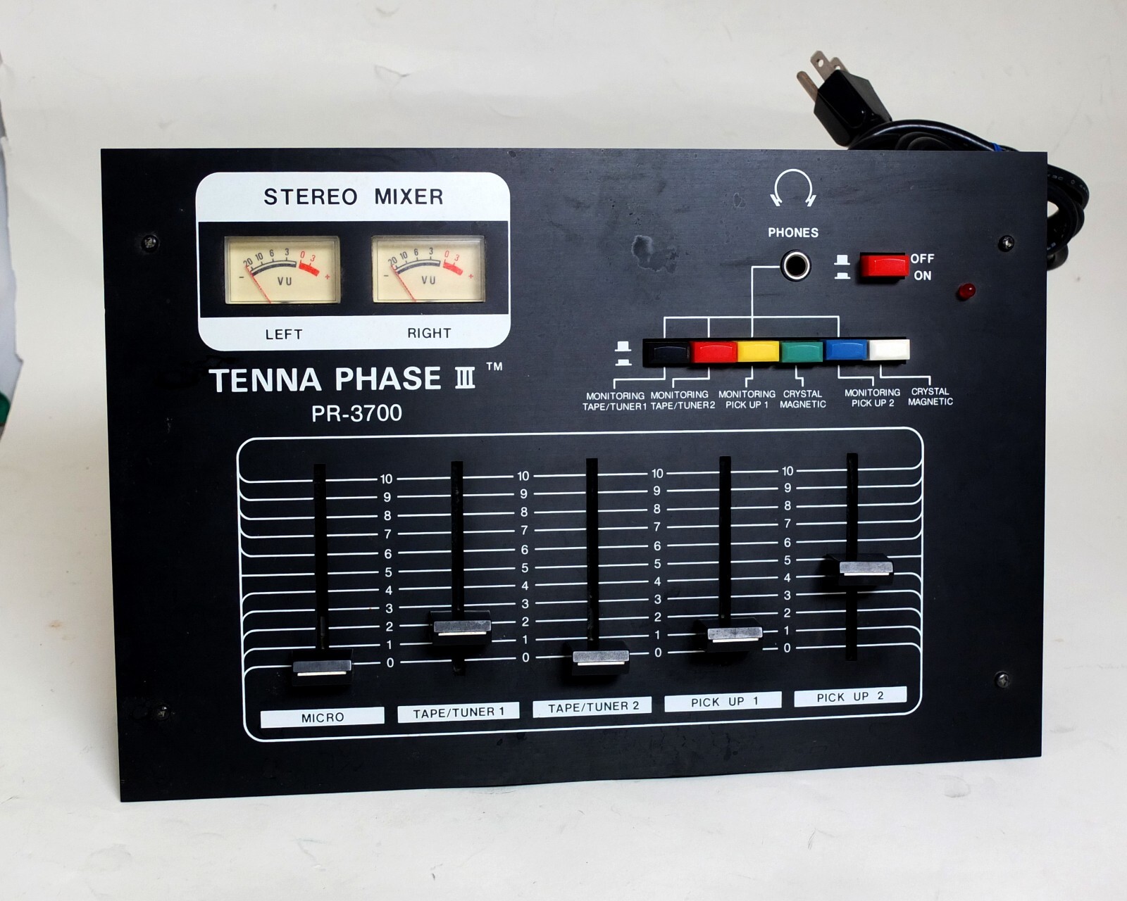 Pyramid Tenna Phase III PR-3700 Stereo Mixer | eBay