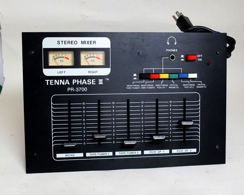 Pyramid Tenna Phase III PR-3700 Stereo Mixer | eBay