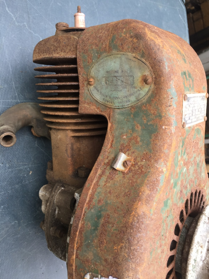 VILLIERS JAP VINTAGE STATIONARY ENGINE.25C OLD DEALER STOCK Ref B10 ...