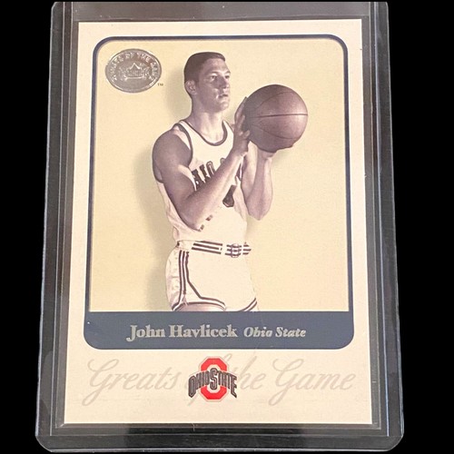 2001 Fleer Greats of the Game John Havlicek #41 HOF Ohio State | eBay