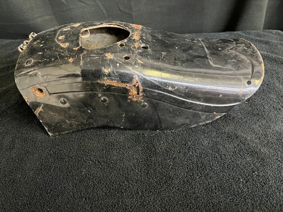 Harley Panhead Original Rear Hinged Fender Section | eBay