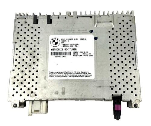 🚘 BMW X5 E60 E63 E64 E65 E66 E53 E70 E90 VISTEON ZB IBOC RADIO TUNER ...