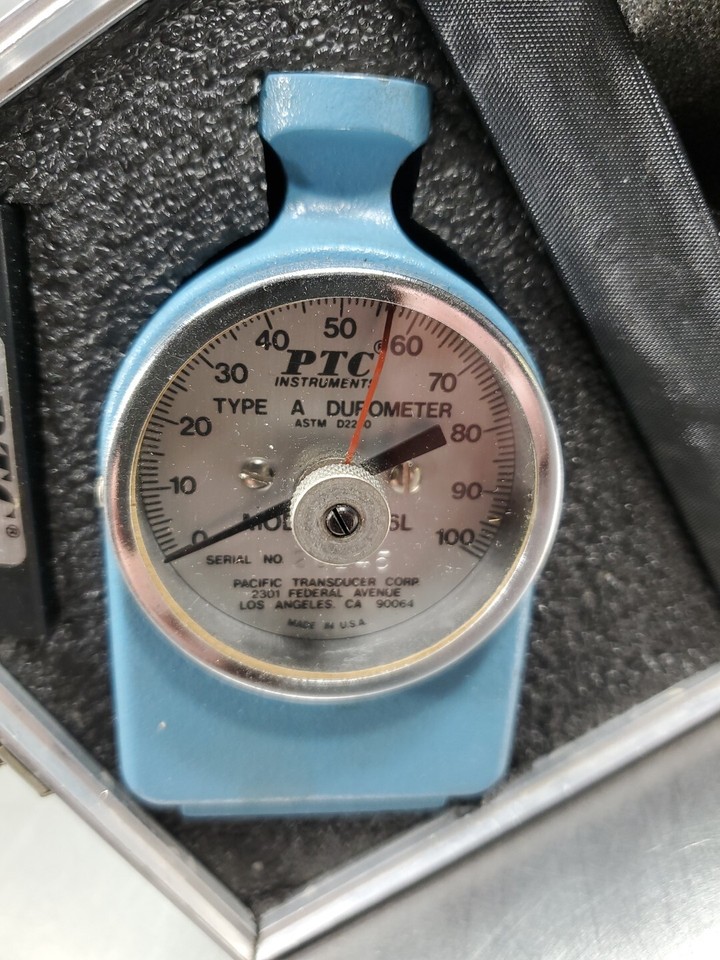 PTC Instruments Model 306L Type A Durometer w/Case. 5D-22 | eBay