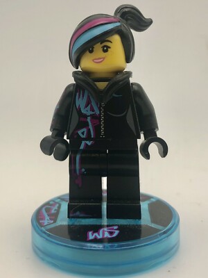Lego Dimensions Wyldstyle The Lego Movie Minifigure With Base Retired ...