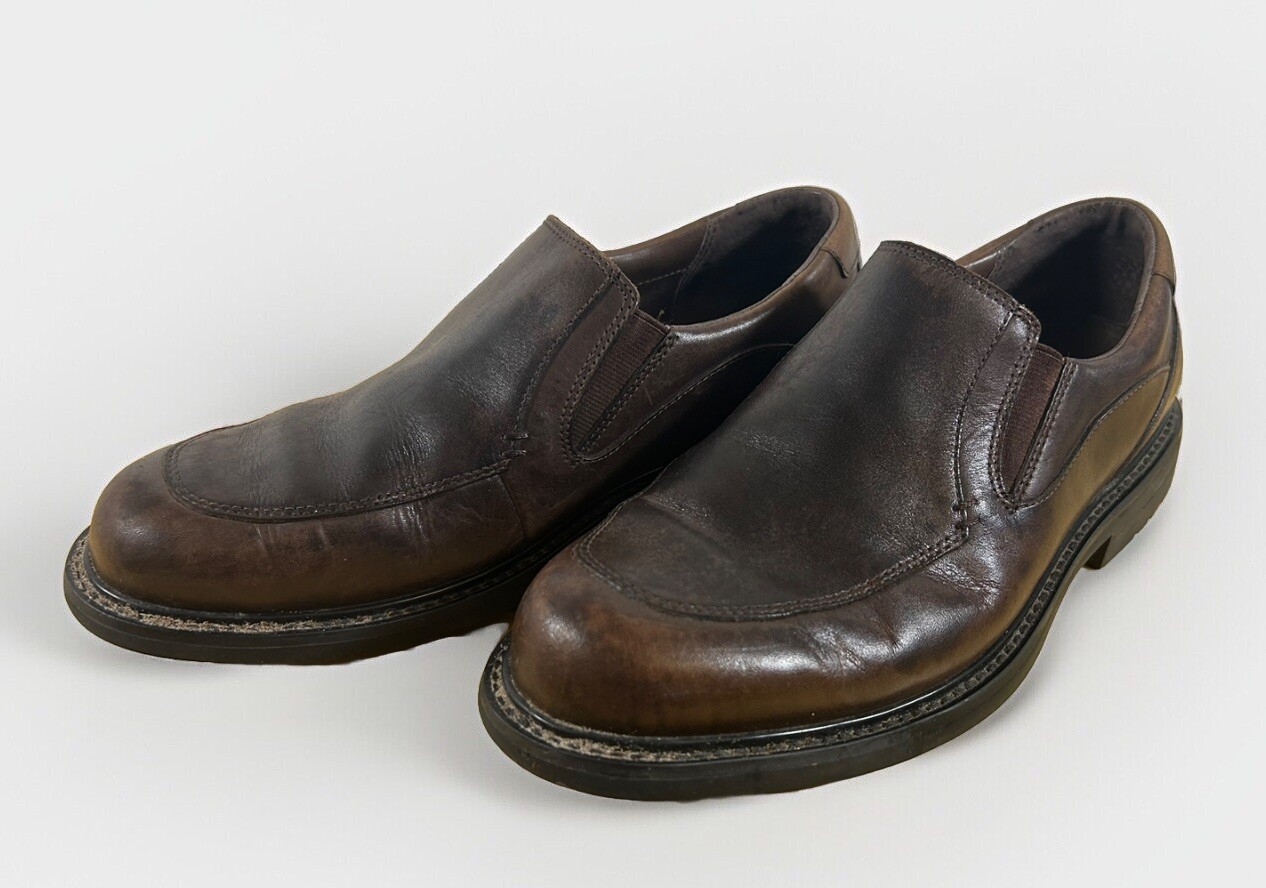 Red Wing Loafers 4081 Men's Size 9 EE Brown Leather Safety Work Shoes ...