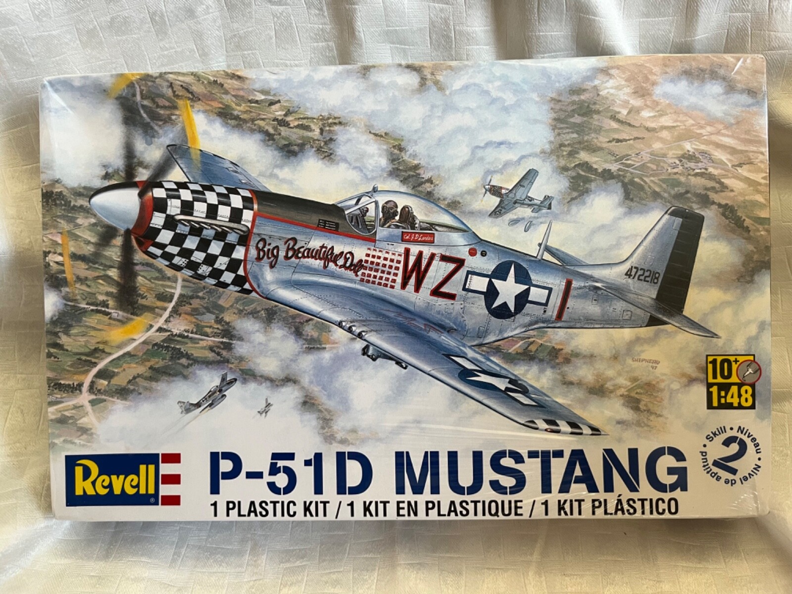 Revell P-51D Mustang Airplane Age 10+ 1:48 Skill Level 2 Model Kit | eBay
