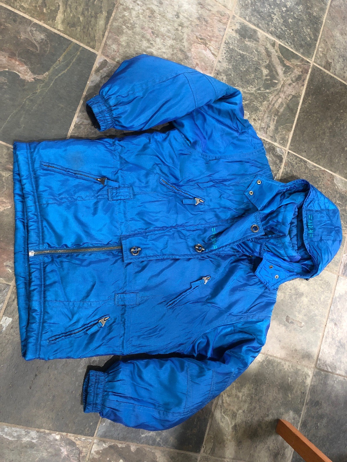 Killy Snow Parka Coat Jacket Technical Equipment Rescue System Womens S ...