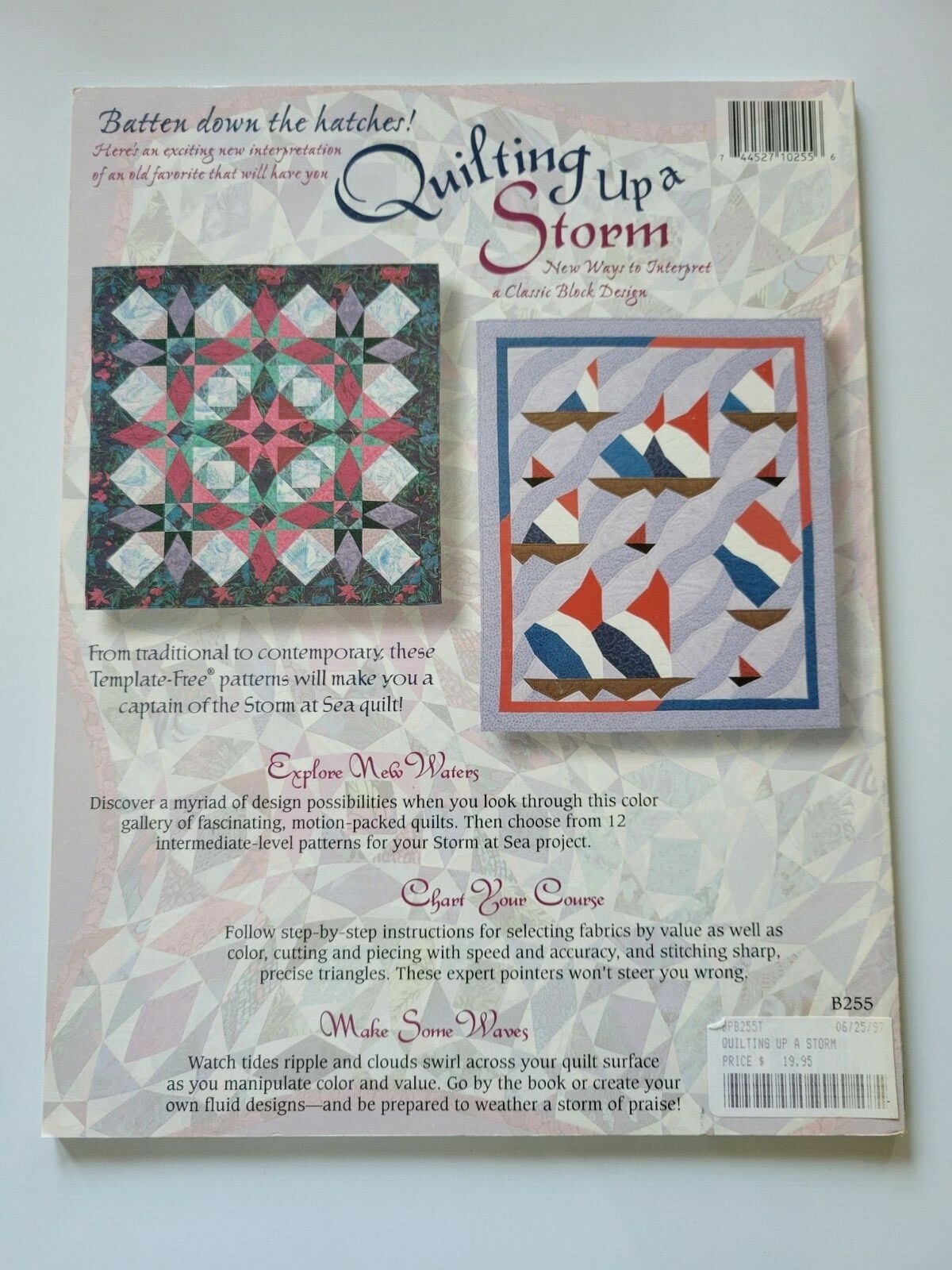Quilting up a Storm New Ways to Interpret a Classic Block Design Lydia ...