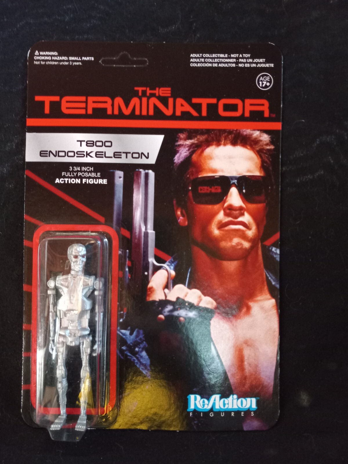 The Terminator Reaction Figure NIB Super 7 T800 Endoskeleton Funko ...