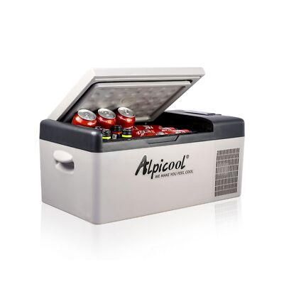 Alpicool C15 Portable Freezer,12 Volt Car Refrigerator, 16 Quart (15 ...