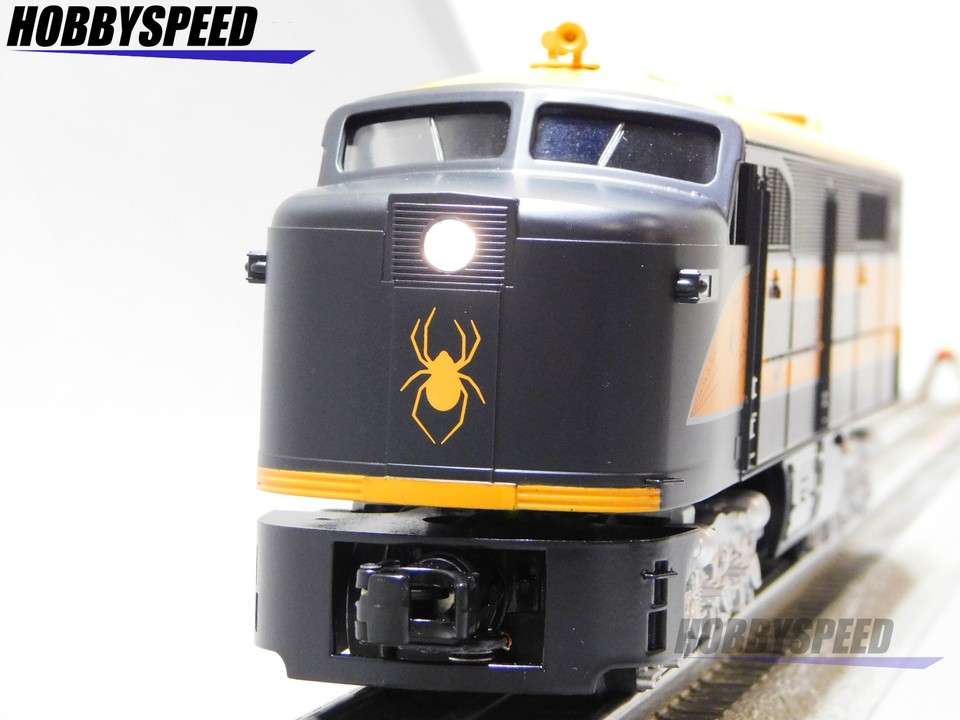 MTH RAILKING HALLOWEEN ALCO PA A-UNIT DIESEL ENGINE O GAUGE train 30 ...