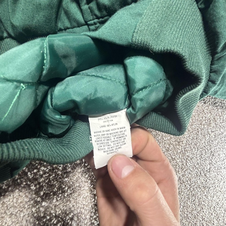 Vintage King Louie Jacket Mens 2XL Green AFSCME Council 6 Bomber Made ...