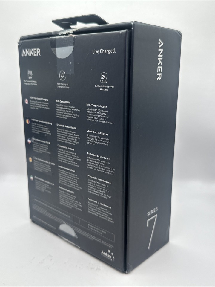 Anker 737 Portable Power Bank 140W 24000mAh Battery Pack Charging Smart ...