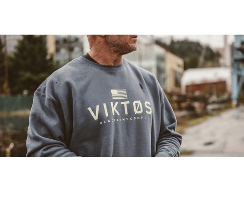 VIKTOS Men's Archetype Midweight Fleece Casual Outdoor Crew Sweatshirt ...