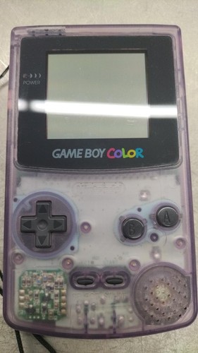 Nintendo Gameboy Color Clear Purple | eBay