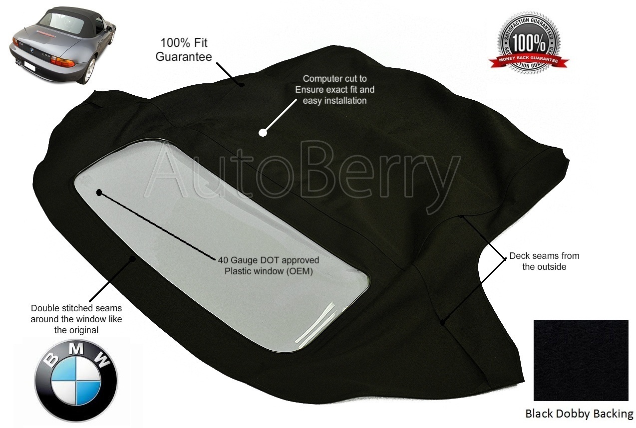 BMW Z3 Convertible Top Replacement Twillweave Grain BV 1996-2002 (E37 ...