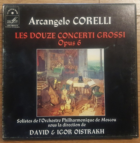 ARCANGELO CORELLI Les douze Concerti David&Igor OISTRAKH Vinyle O Phil ...