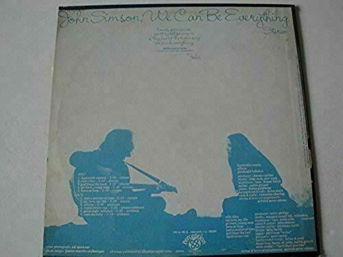 We Can Be Everything JOHN SIMSON VINYL LP ALBUM 1971 PERCEPTION REC ...