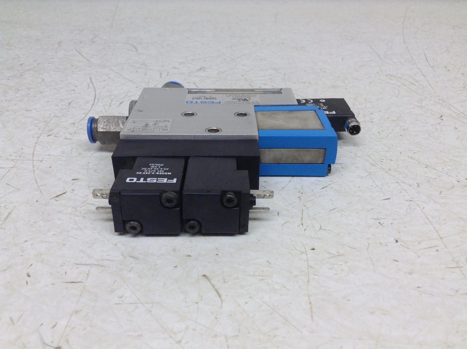Festo VADMI-140-P Vacuum Generator Module 381016 MSOEB-3-24VDC 381 675 ...