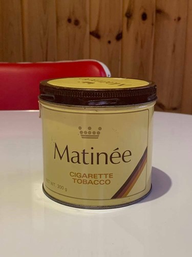 VINTAGE MATINÉE CIGARETTE TOBACCO TIN | eBay