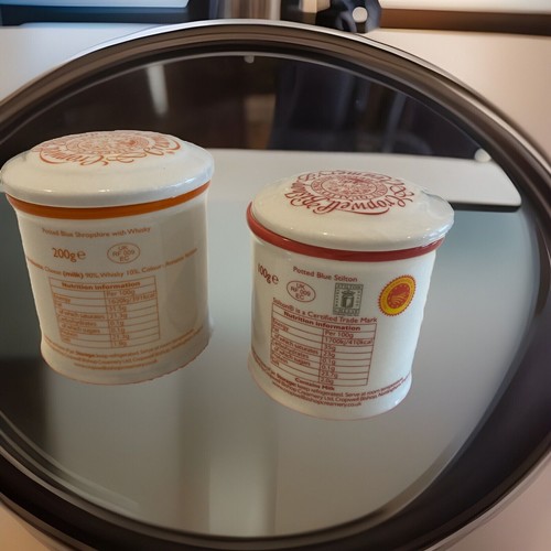 Cropwell Bishop Creamery Blue Stilton Shropshire With Whisky Cheese ...