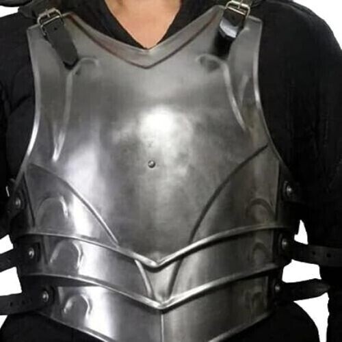 LARP Medieval Steel Armor Full Cuirass (Breastplate & Back Plate ...