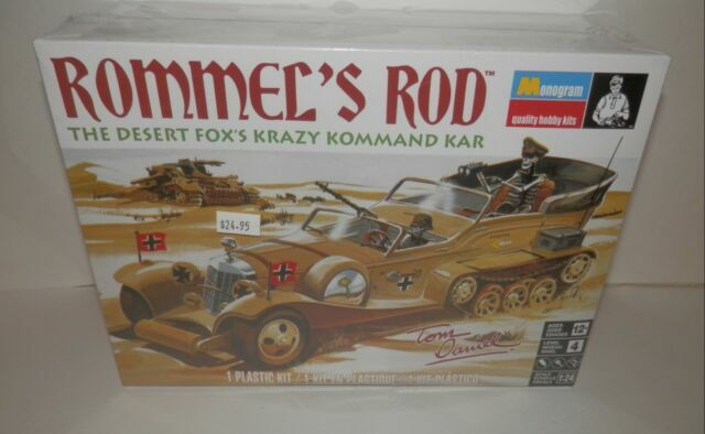 Monogram 4484 Rommel's Rod by Tom Daniel Model Kit for sale online | eBay