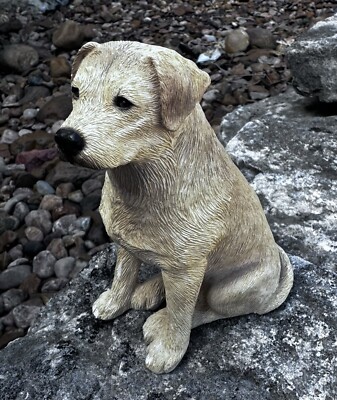 Yellow Lab Dog Figurine Sandicast, Collectible Dog Figurine, 5 Inches ...